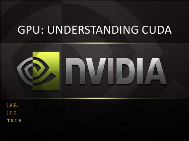 GPU: Understanding CUDA | PDF