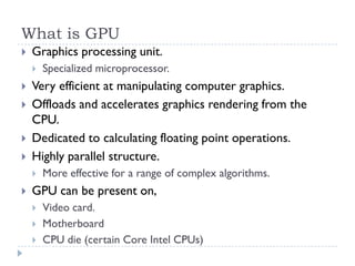 GPU Programming with Java | PDF