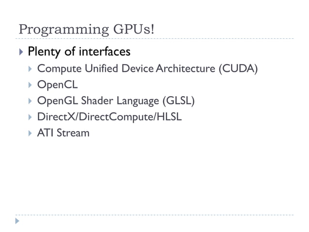 GPU Programming with Java | PPT