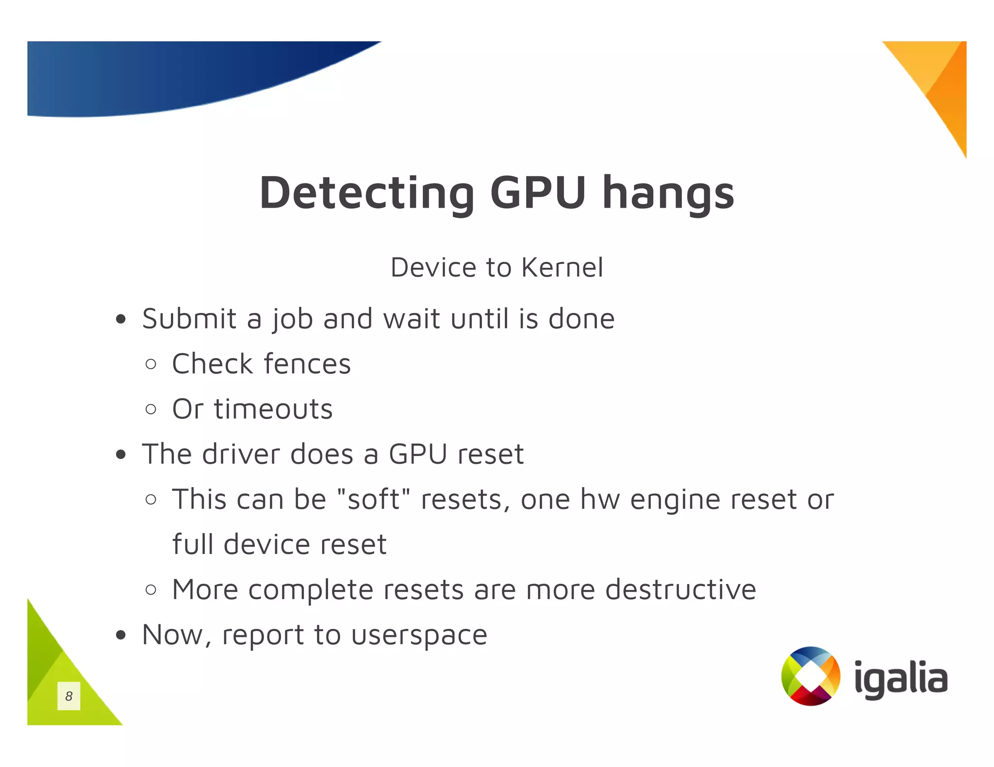 Making GPU resets less painful on Linux | PPT