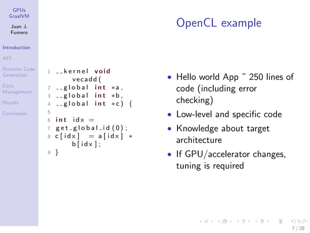 Runtime Code Generation And Data Management For Heterogeneous Computing In Java Ppt