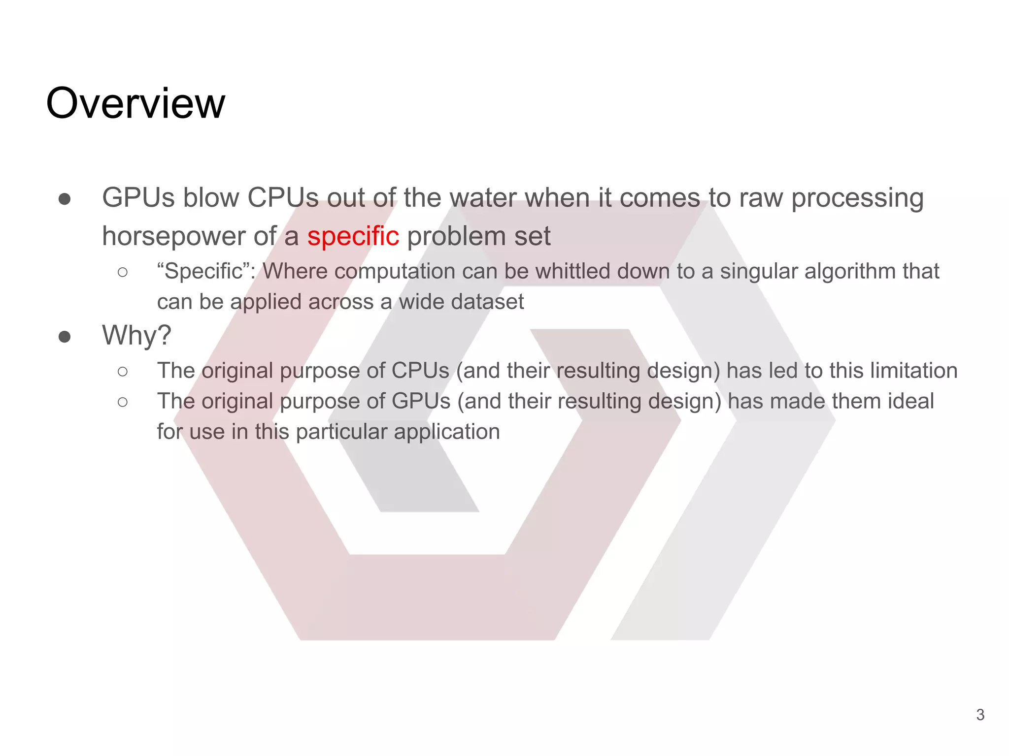 GPUs vs CPUs for Parallel Processing | PDF GPUs vs CPUs for Parallel Processing | PDF