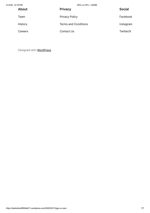 GPU vs CPU: Harnessing the Power Behind Modern AI, Cloud & HPC | PDF