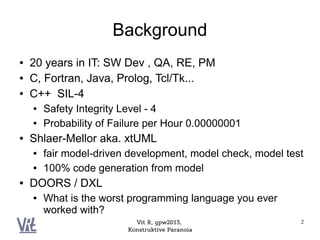 Gpw 2013, Konstruktive Paranoia, 2013-03-15 | PPT