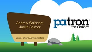 Conducting a Large Admin Team by Andrew Wainacht & Judith Shimer | PPTX ...