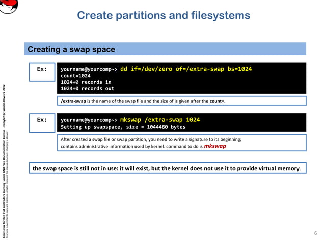 4.1 create partitions and filesystems | PPT