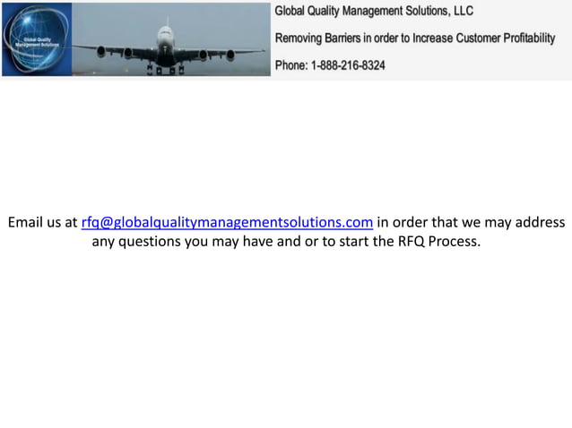 GQMS manufacturing company brochure | PPT