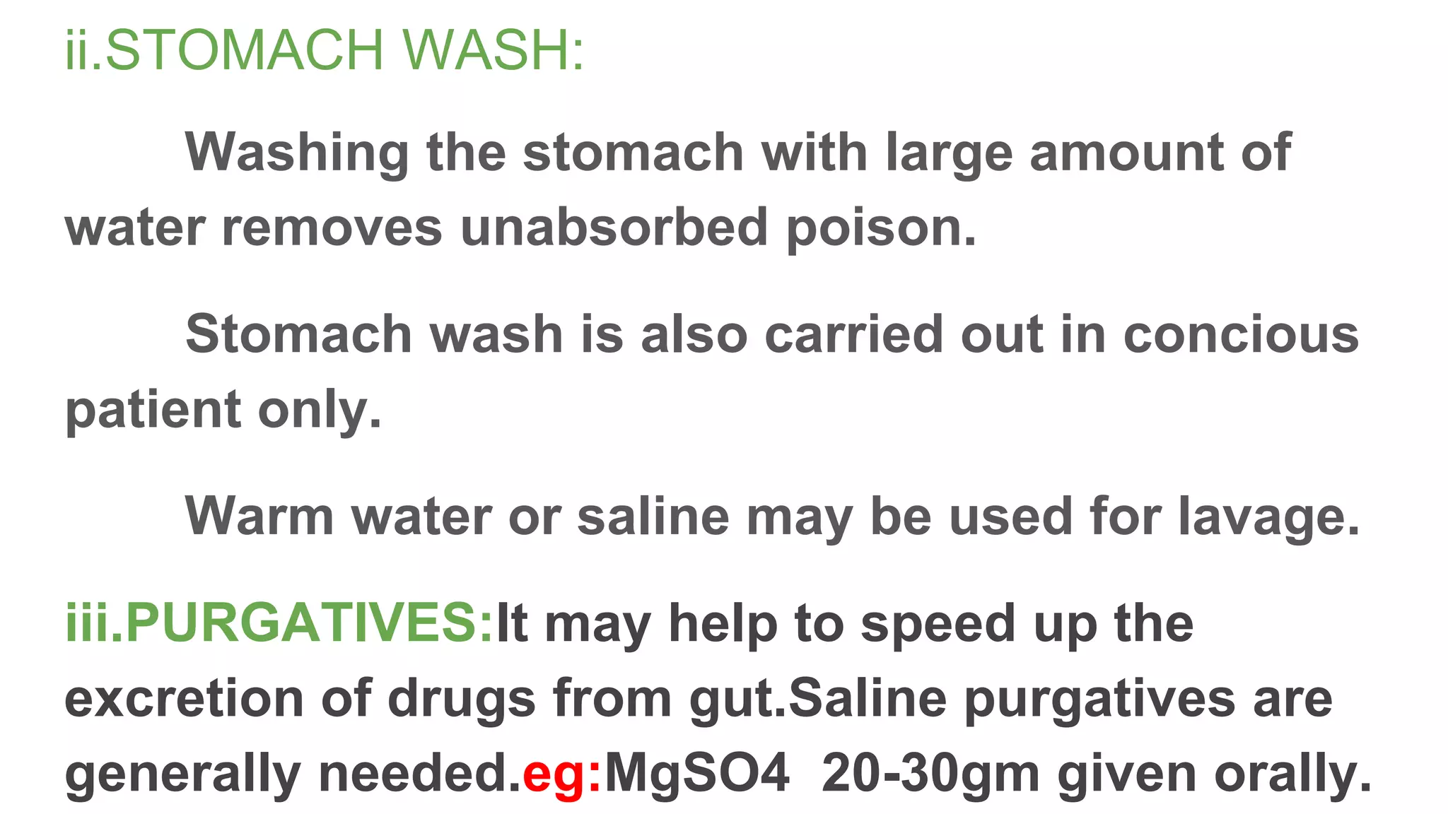 Treatment of poisoning_in_pharmacology | PPTX
