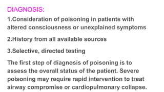 Treatment of poisoning_in_pharmacology | PPTX
