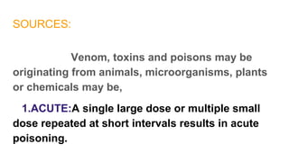 Treatment of poisoning_in_pharmacology | PPTX