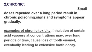 Treatment of poisoning_in_pharmacology | PPTX