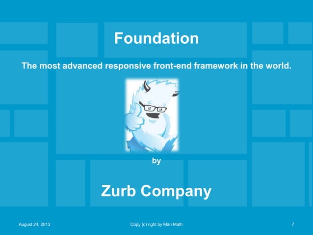 Responsive with Zurb Foundation | PPT