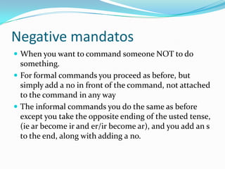 Spanish Grammar book | PPTX