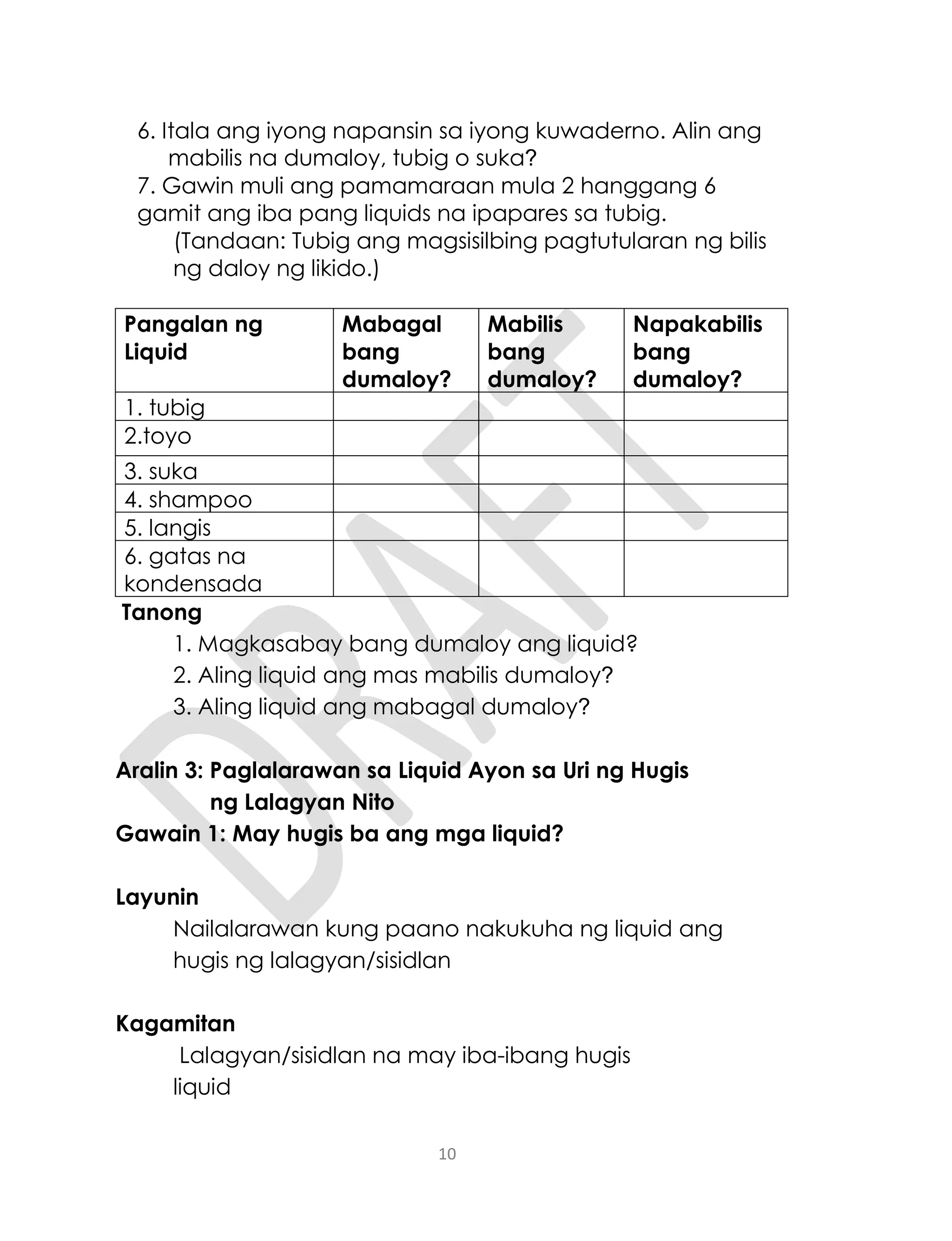 Gr.3 science tagalog q1 | DOCX