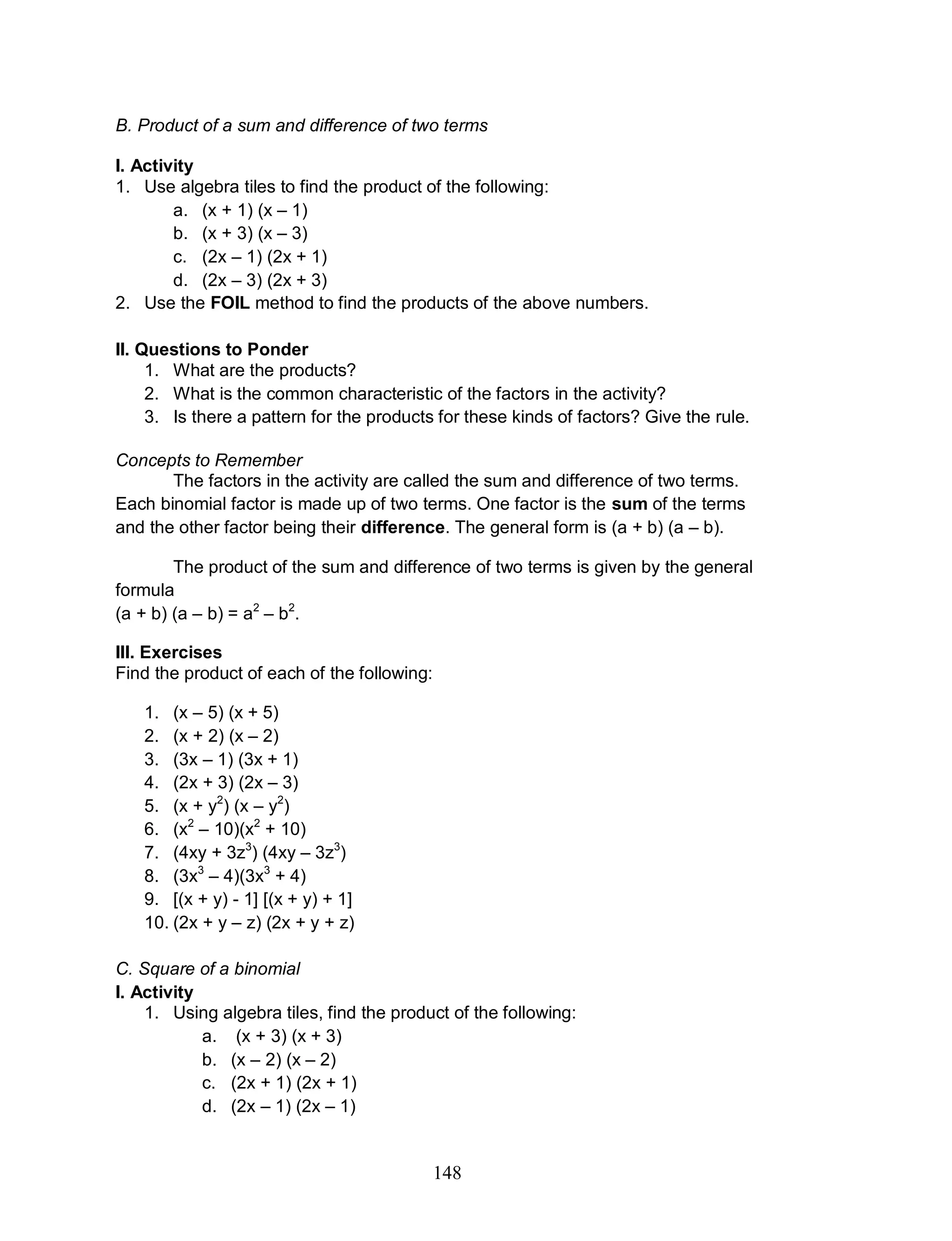 Gr. 7 math lm (q1 to 4) | PDF