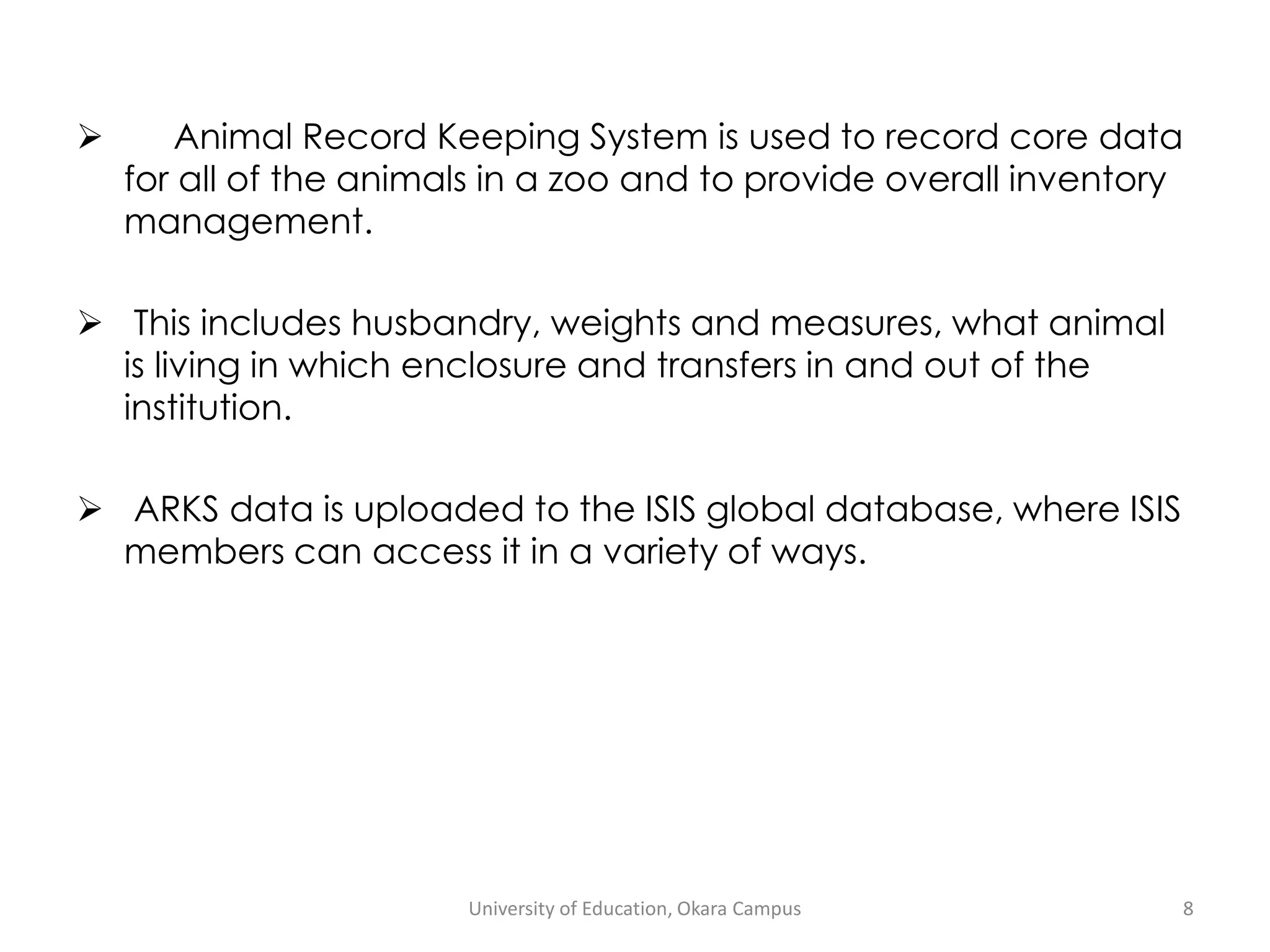 Zoology Related Software | PPT