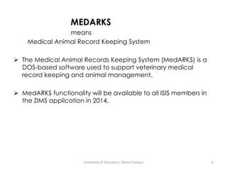 Zoology Related Software | PPT