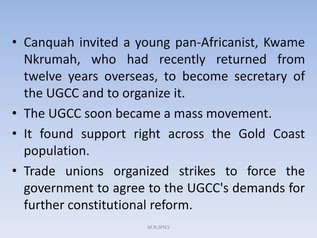 Gr. 11 'Gold coast' to Ghana: Case Study | PDF