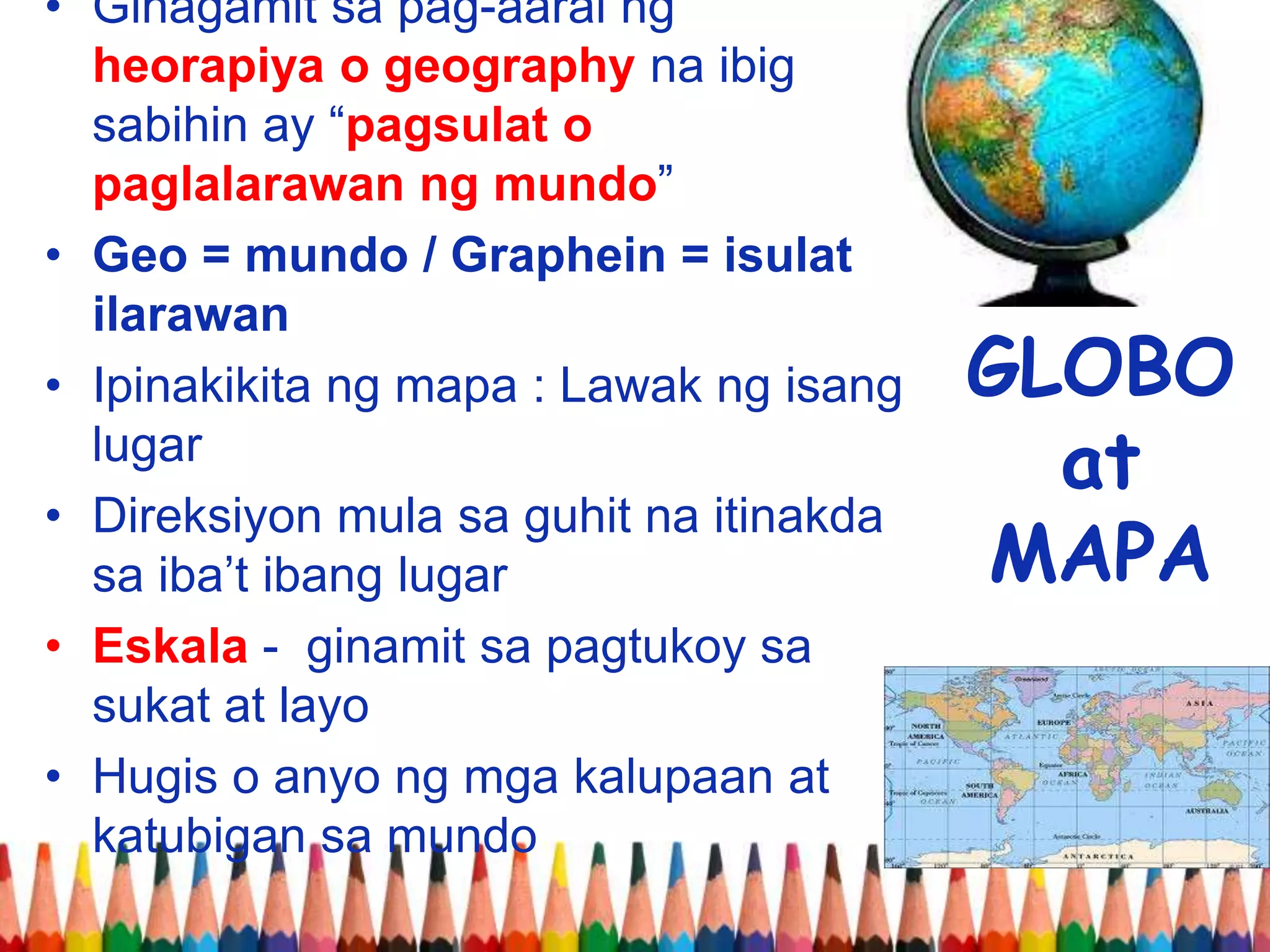 globo at mapa | PPTX