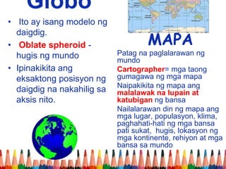 globo at mapa | PPTX