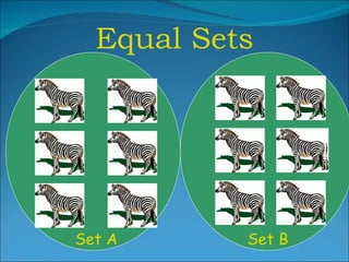 Gr.1 noah's ark(equal sets) | PPT