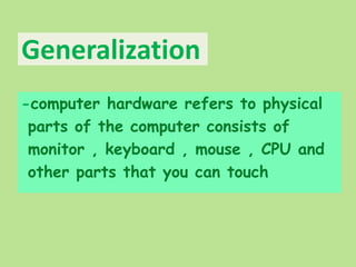 Gr. 1 computer hardware -4 | PPTX