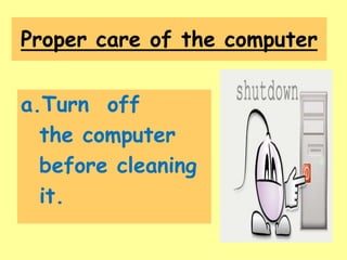 Gr. 1 computer operation | PPTX