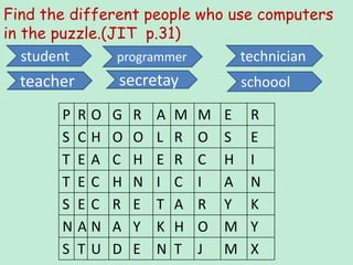 Gr. 1 peopleware - 3 | PPT