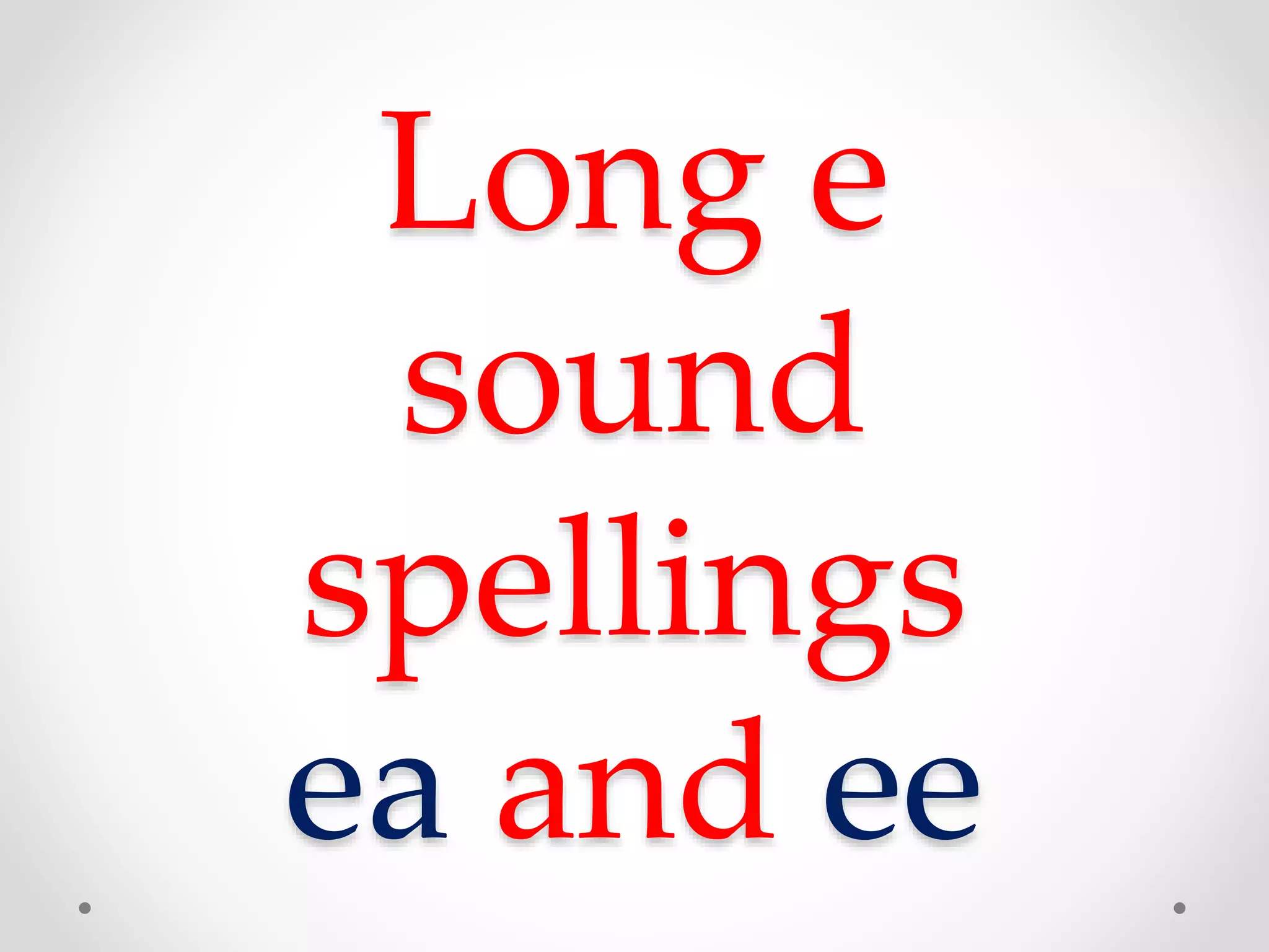 Body parts, Long e sound (ea,ea) | PPTX