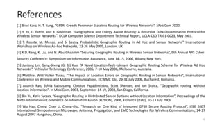 Geographic Routing in WSN | PPTX