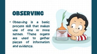 Science Process Skills Grade 3 - You and the Natural World | PPTX