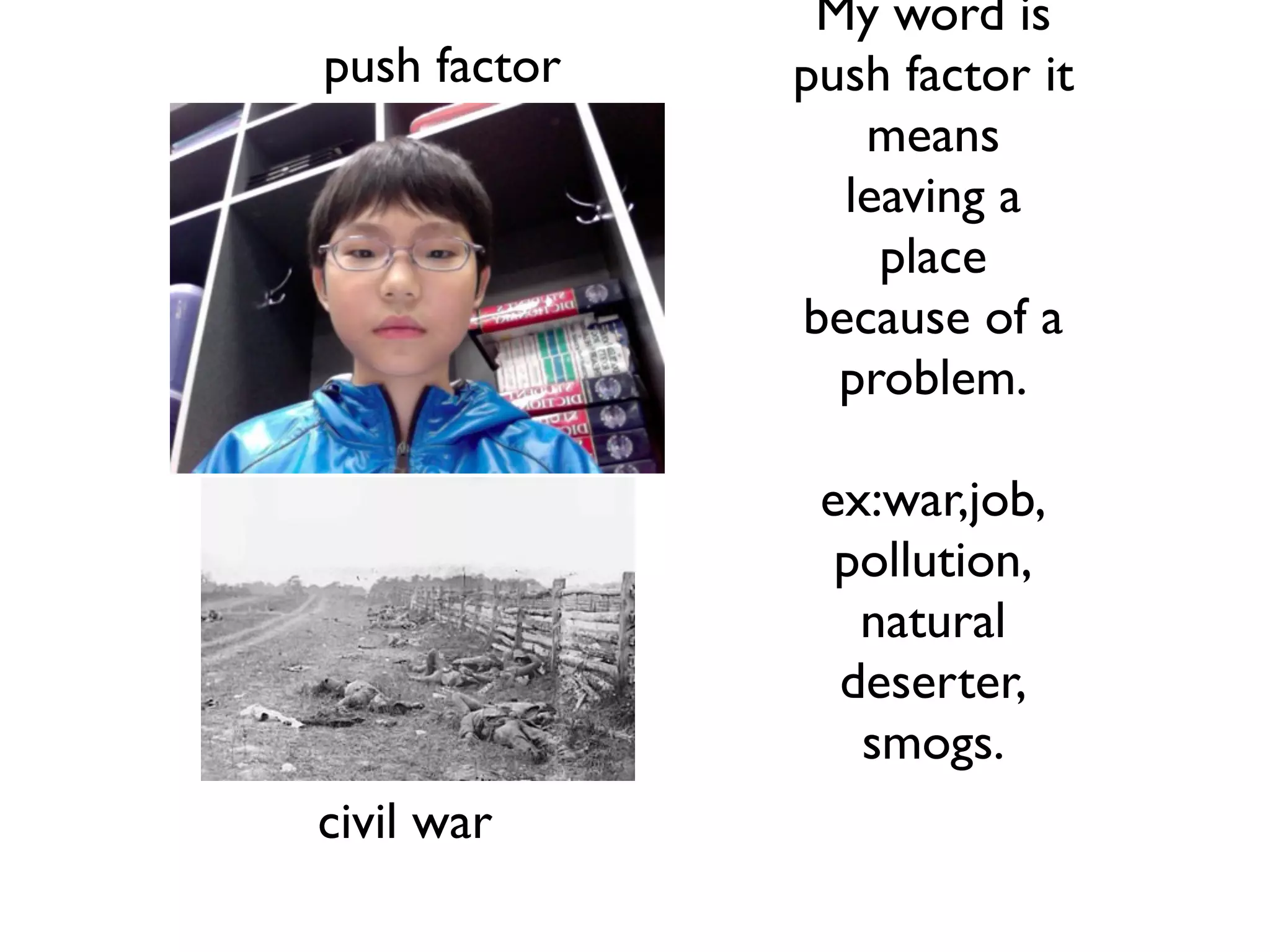 Human Migration Vocabulary Keynote | PPT