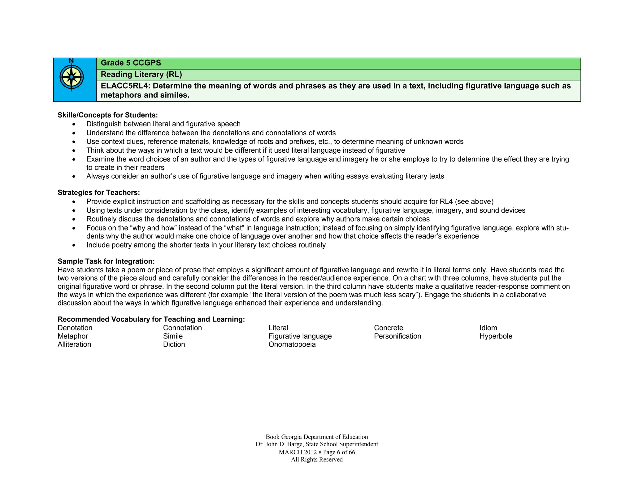 Gr. 5 Teacher Guidance | PDF