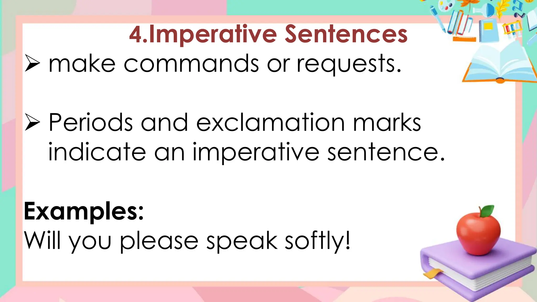 Kinds of Sentences according to its uses | PPTX
