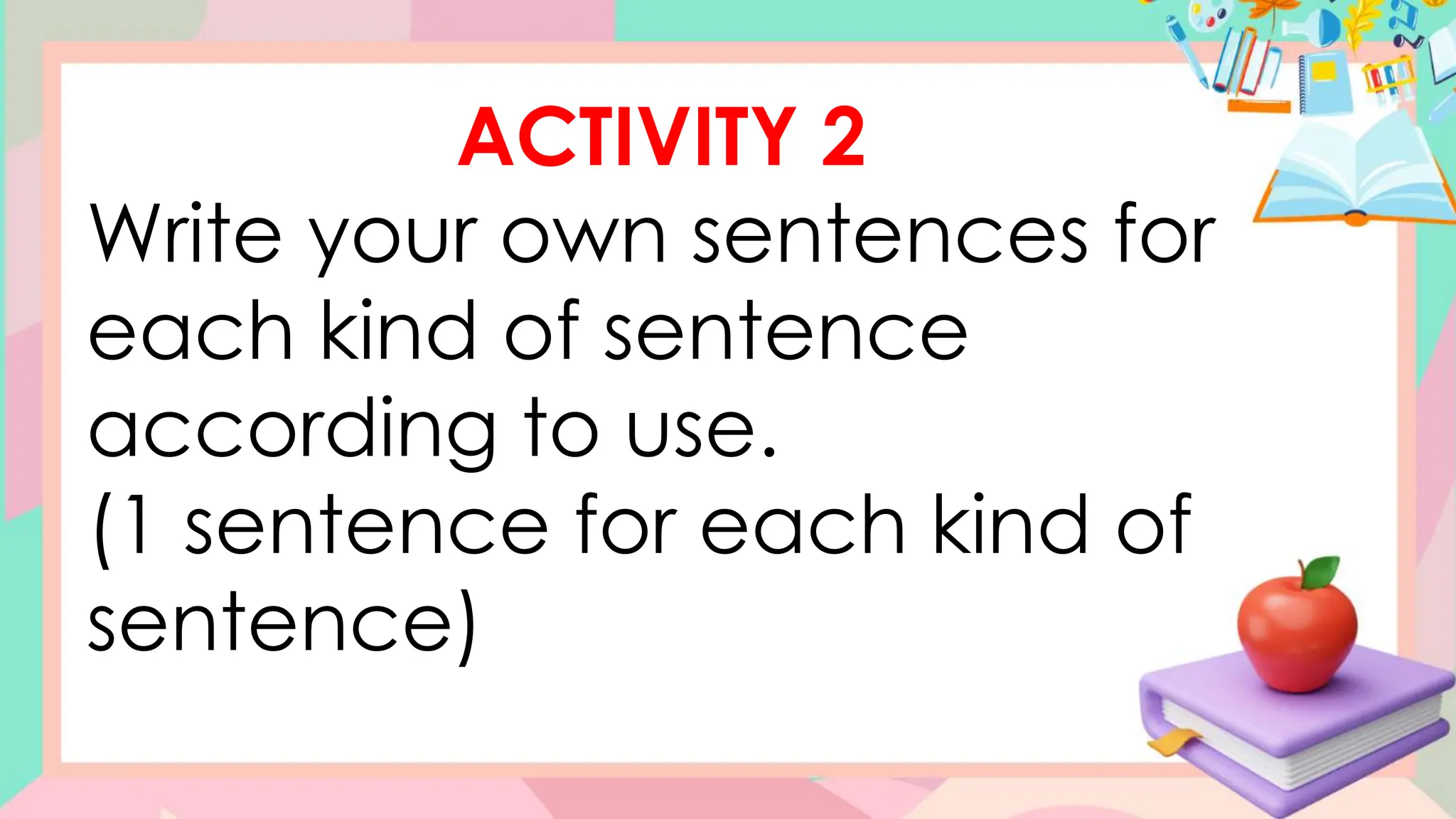 Kinds of Sentences according to its uses | PPTX