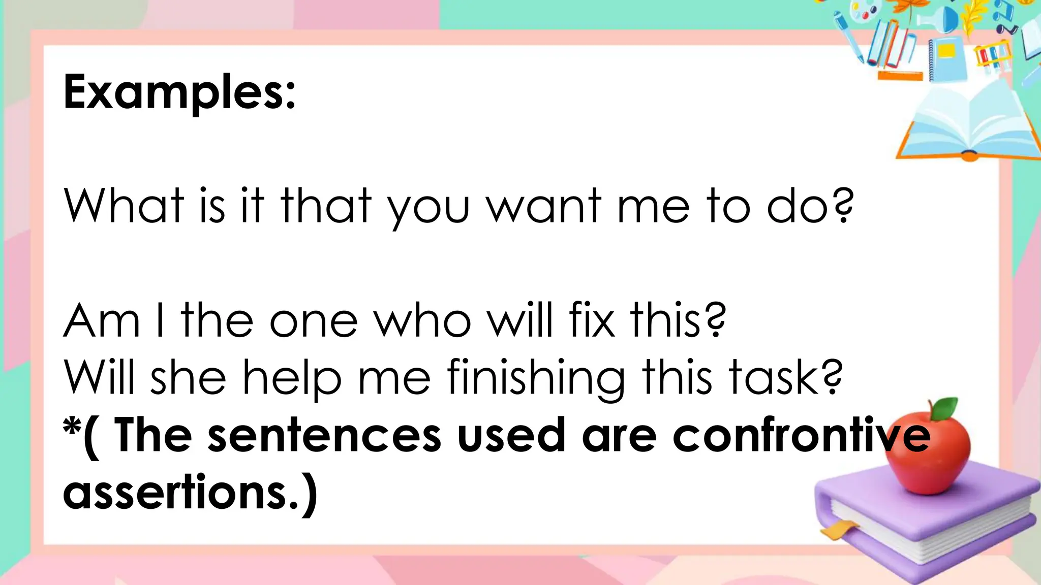 Kinds of Sentences according to its uses | PPTX