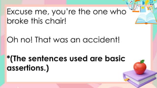 Kinds of Sentences according to its uses | PPTX