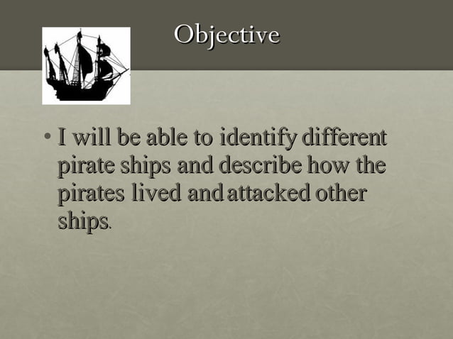 Gr Pirate Ships And Sails | PPT