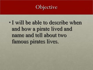 Gr Pirates And Privateers | PPT