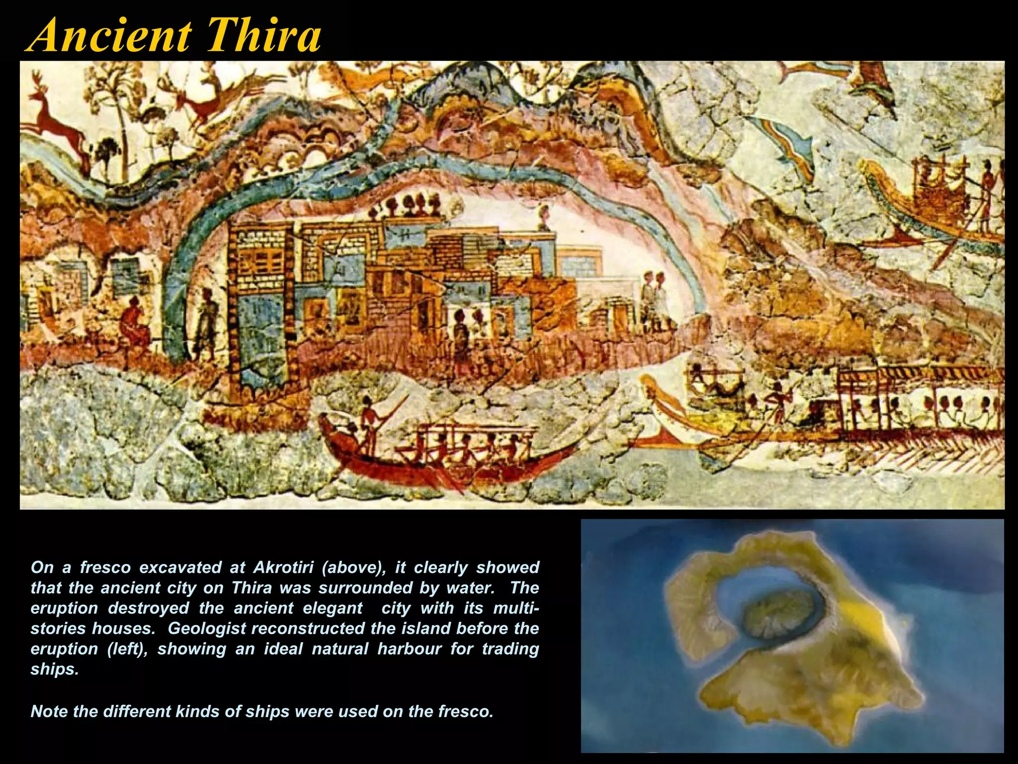 Thira - Santorini, the Memory of an ancient Apocalypse | PPS
