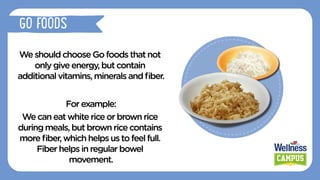 Examples Of Go Foods Only