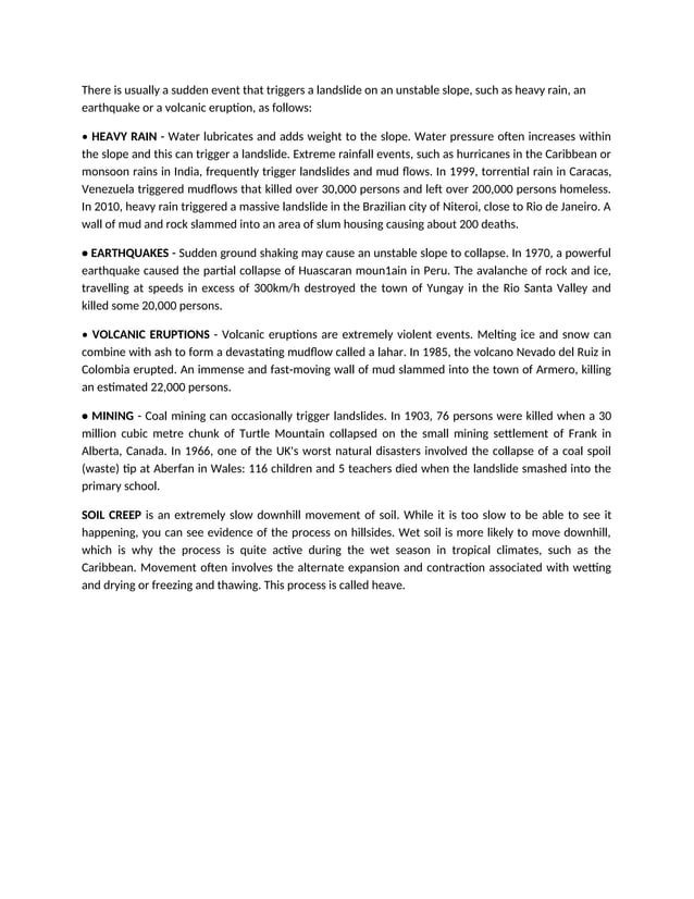 Grade 09 Weekes two - Mass Movement.docx