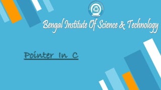 Pointer in C | PPTX | Programming Languages | Computing
