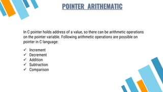 Pointer in C | PPTX | Programming Languages | Computing