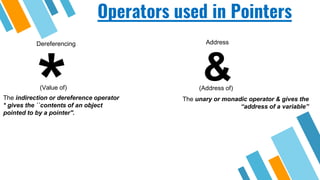 Pointer in C | PPTX | Programming Languages | Computing