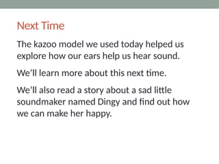 How can we hear sound. Sound is a mechanical wave | PPTX