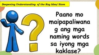 HOMEROOM GUIDANCE GR1-CATCH UP LANGUAGE.pptx