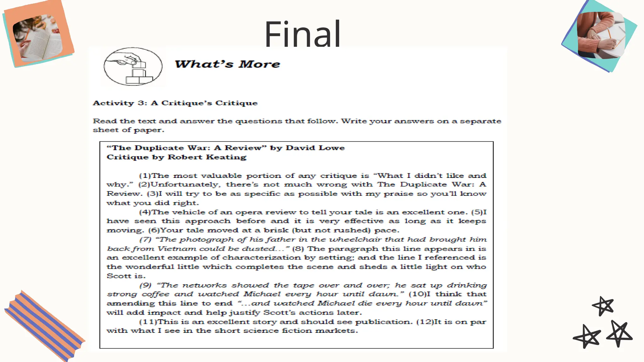 GR 10- Compose-an-Independent-Critique-of-a-Chosen-Selection.pptx