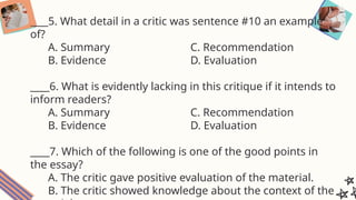GR 10- Compose-an-Independent-Critique-of-a-Chosen-Selection.pptx