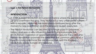 Comprehensive Overview of the French Revolution: Causes and Impact | PDF